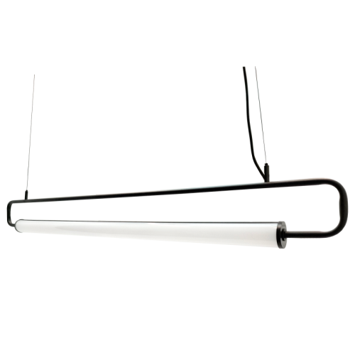 40W grey linear LED luminaire LORA_HOOP_4000K
